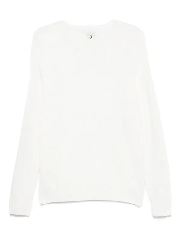 DONDUP Wool Sweater - White