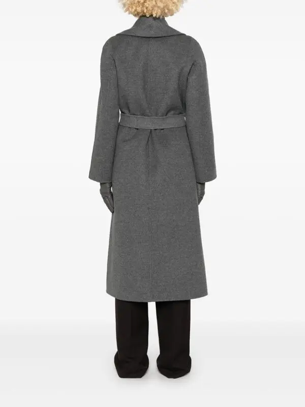 Fendi Gray Wool Coat