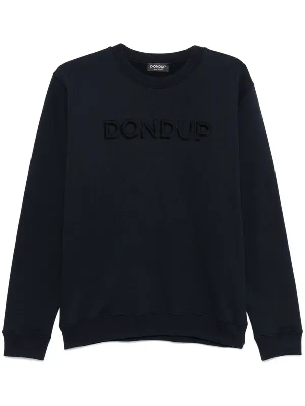 DONDUP Logo-flocked Sweatshirt
