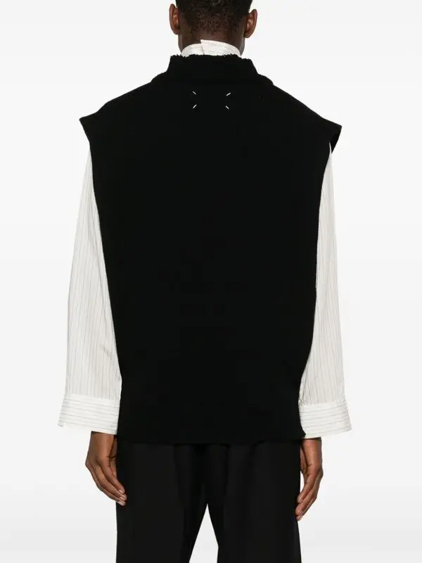 MAISON MARGIELA Layered Knitted Vest