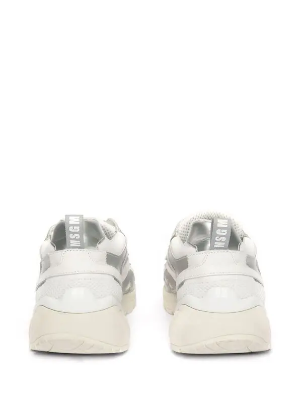 MSGM Vulcano Distressed Sneakers