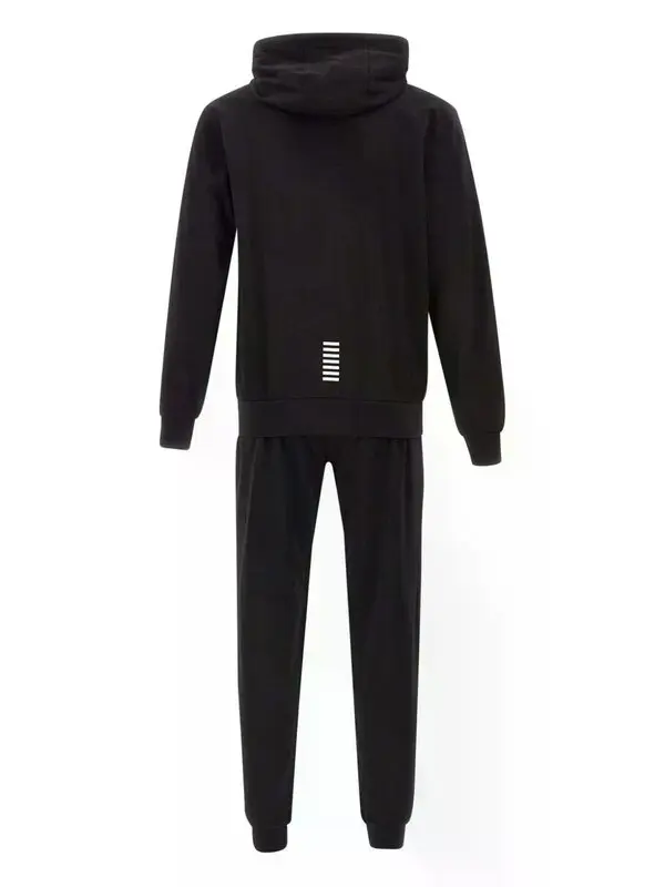 EA7 Zip-up Tracksuit Set - Black