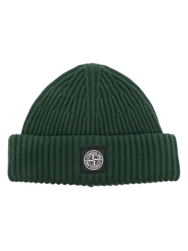 Stone Island Compass-patch Beanie