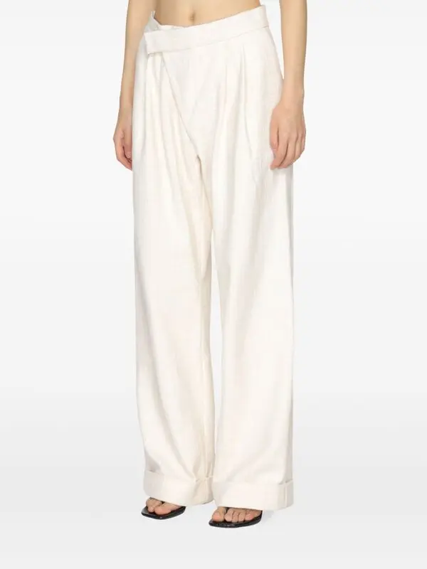 WON HUNDRED High-waisted Wide Leg Trousers