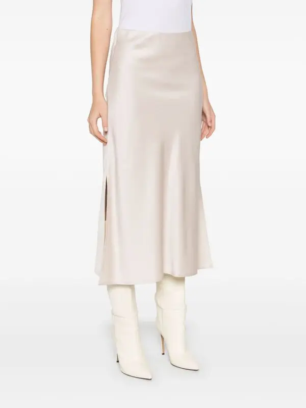 Brunello Cucinelli A-line Midi Skirt