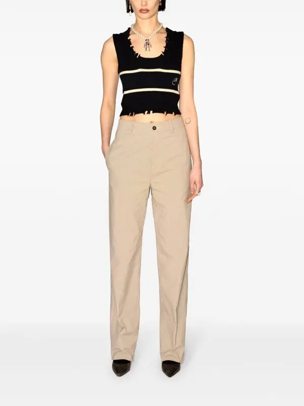 AMBUSH Raw-cut Knitted Top