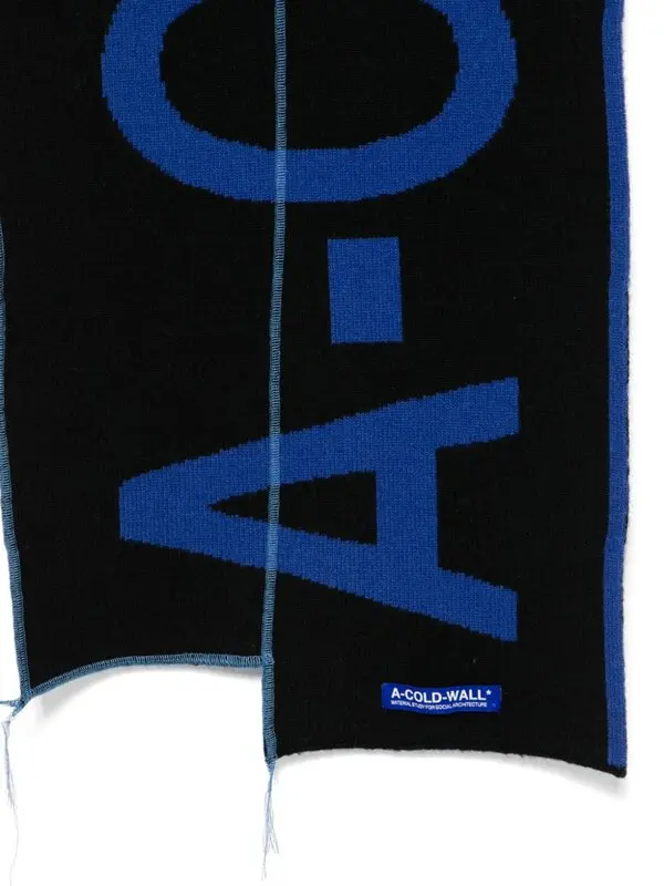 A-COLD-WALL* Fracture Scarf - Blue