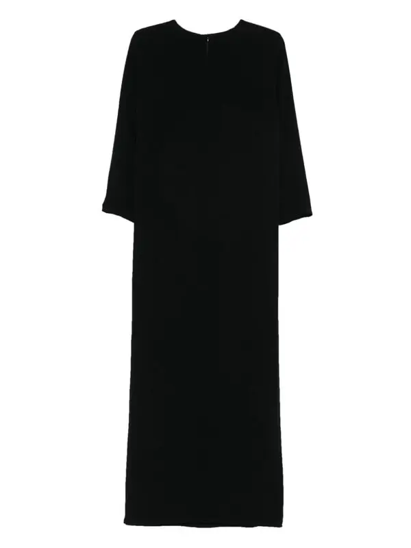 GIANLUCA CAPANNOLO Maxi Jean Dress - Black