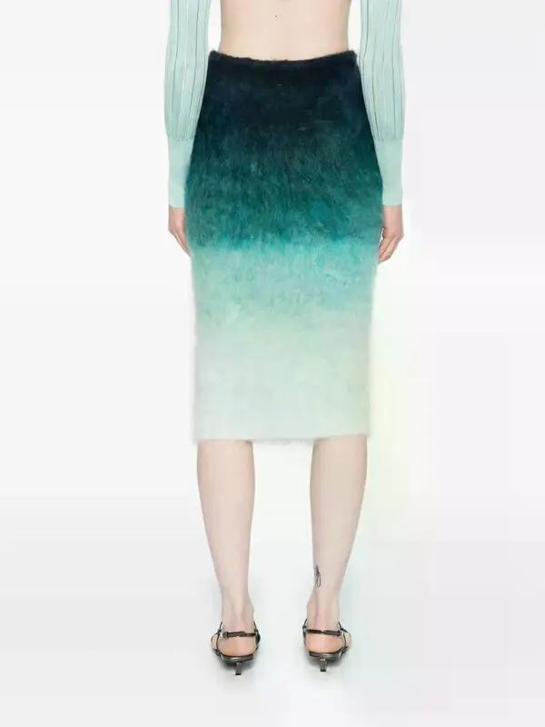 Casablanca Gradient Ankle-length Skirt