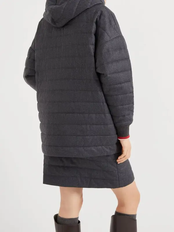 Brunello Cucinelli Padded Wool Coat