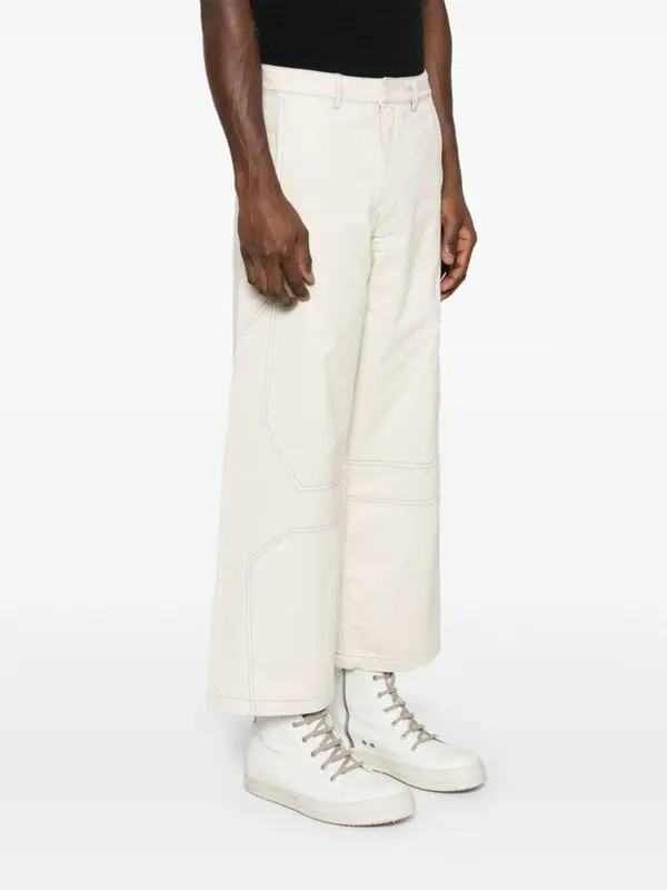 A-COLD-WALL* Format Wide-leg Trousers - Neutrals