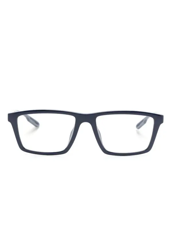 Emporio Armani Rectangle-frame Eyeglasses - Blue