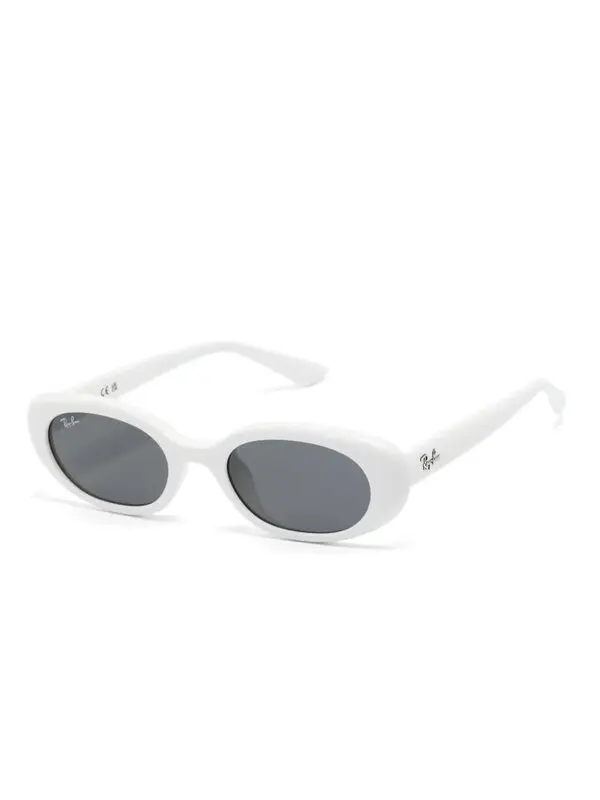 Ray-ban Oval Frame Sunglasses - White