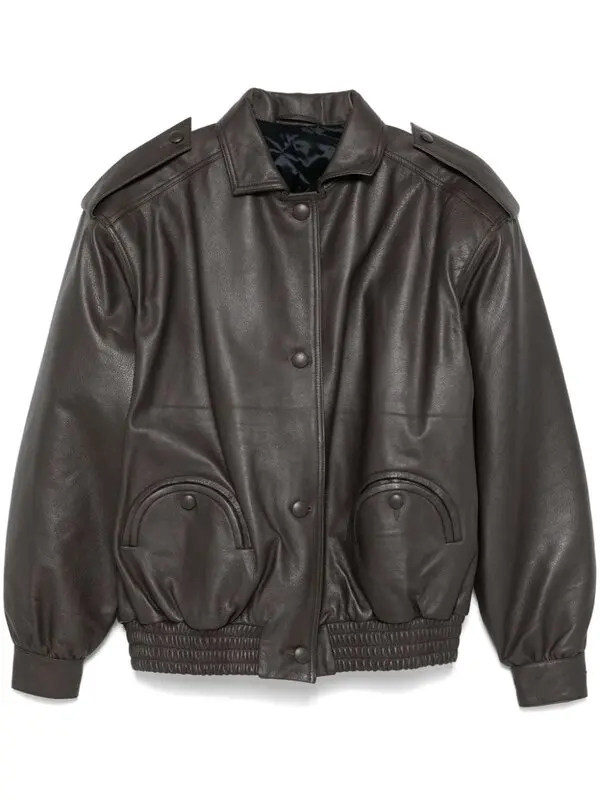 BLAZÉ MILANO Ares Charlie Leather Jacket