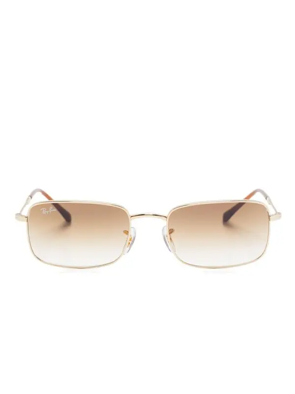Ray-ban Rectangle Sunglasses - Gold