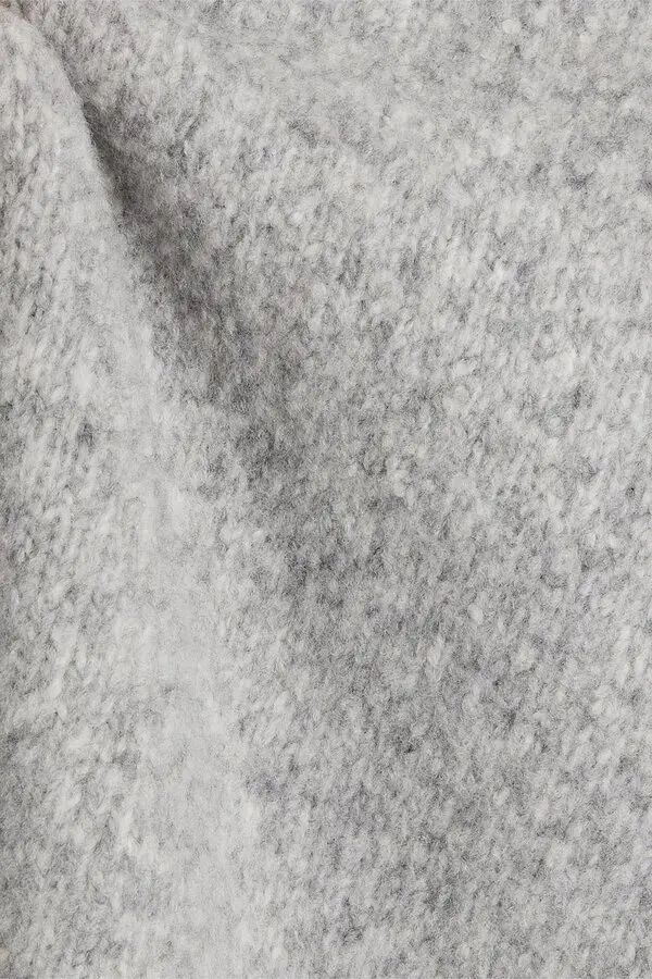 Helmut Lang Mélange Merino Wool-blend Turtleneck Sweater