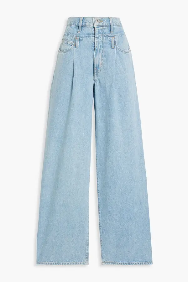 SLVRLAKE Reworked High-rise Wide-leg Jeans