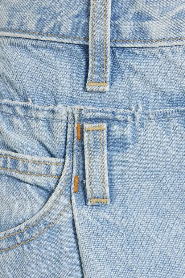 SLVRLAKE Reworked High-rise Wide-leg Jeans
