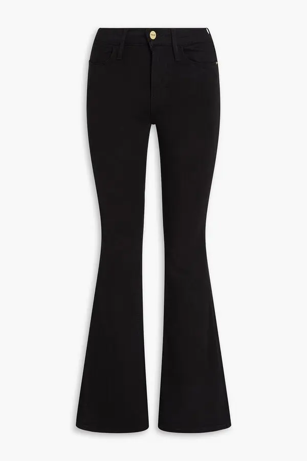 FRAME Le Flare High-rise Flared Jeans