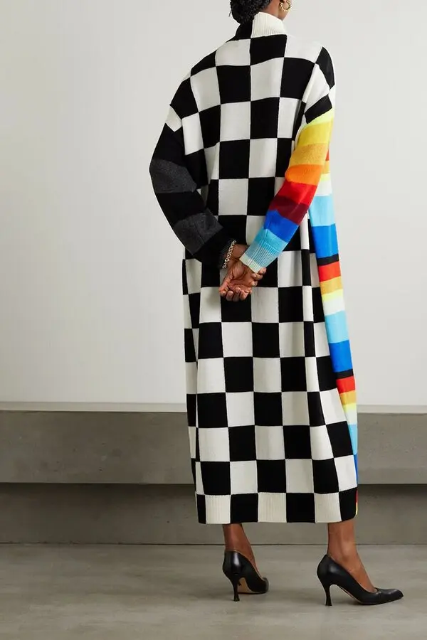 Christopher John Rogers Striped Wool-Blend Maxi Dress In Multicolor - 55%  Off | Editorialist