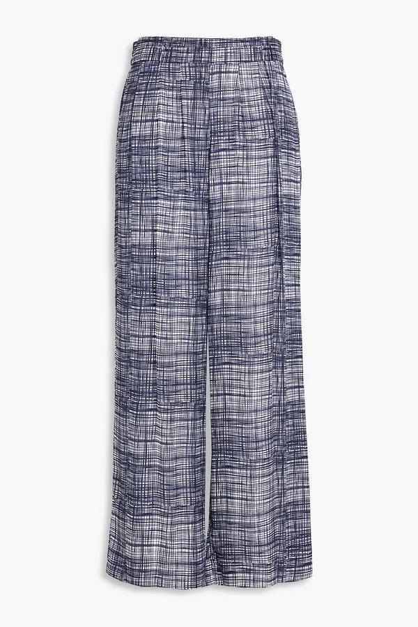 Rag & Bone Tara Printed Wide-leg Pants