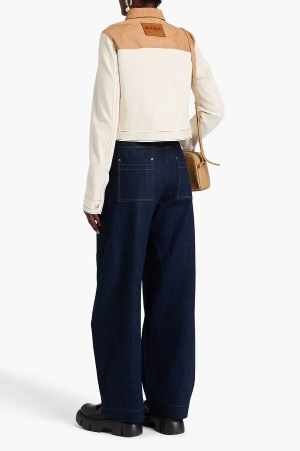 Marni Two-tone Denim Jacket