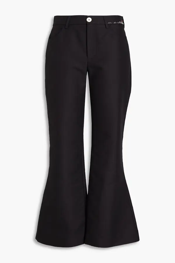 Marni Cotton Flared Trousers