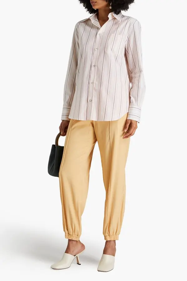 Marni Striped Cotton-poplin Shirt
