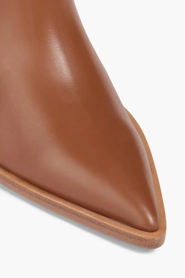 GIANVITO ROSSI Daenerys Leather Knee High Boots