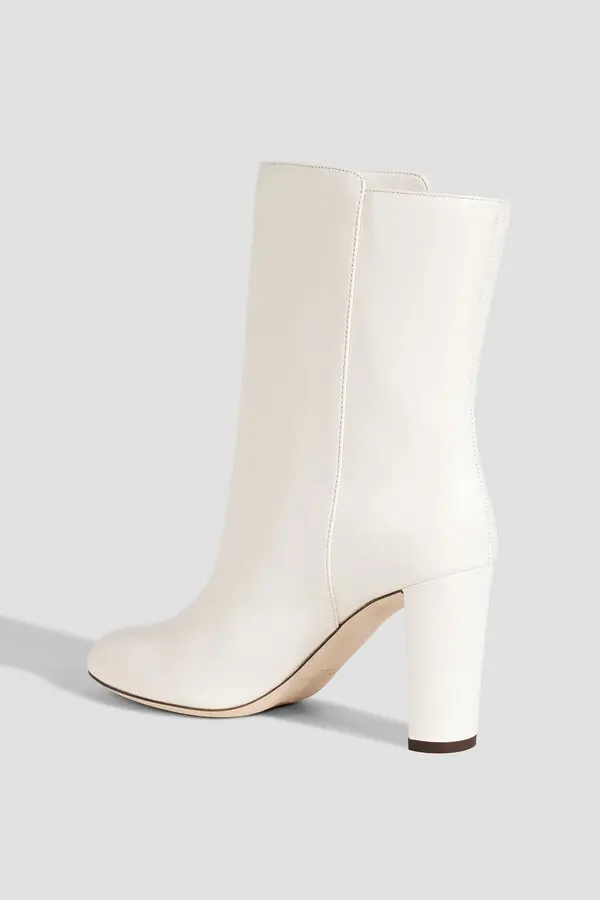 JIMMY CHOO Rina 85 Embellished Leather Ankle Boots