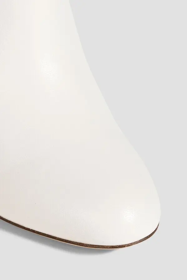 JIMMY CHOO Rina 85 Embellished Leather Ankle Boots