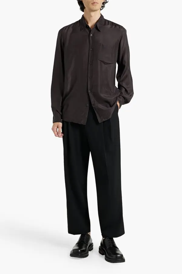 Dries Van Noten Silkvoile Shirt