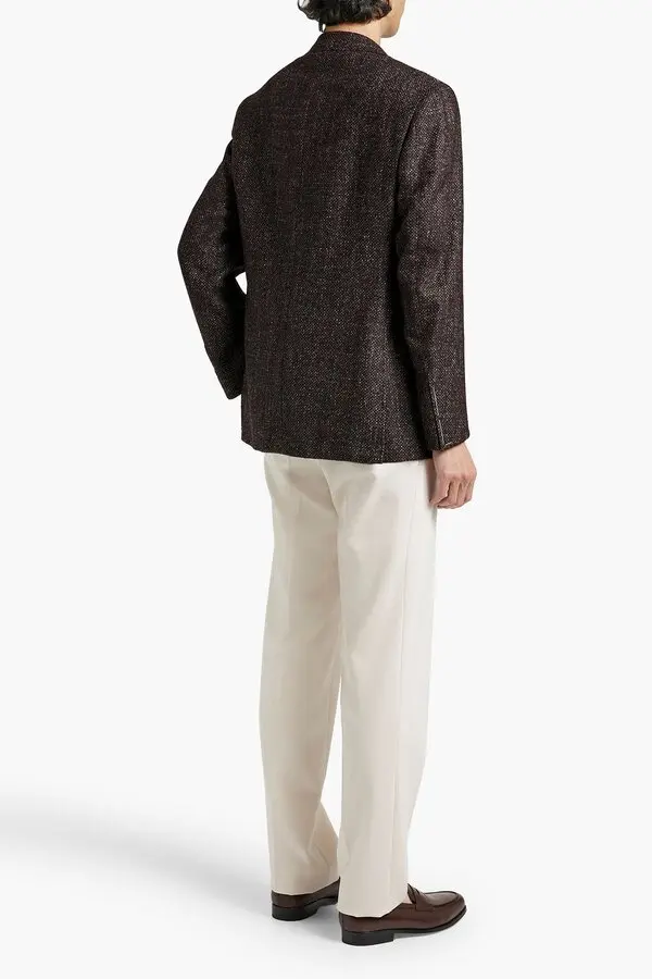 Canali Brushed Tweed Blazer