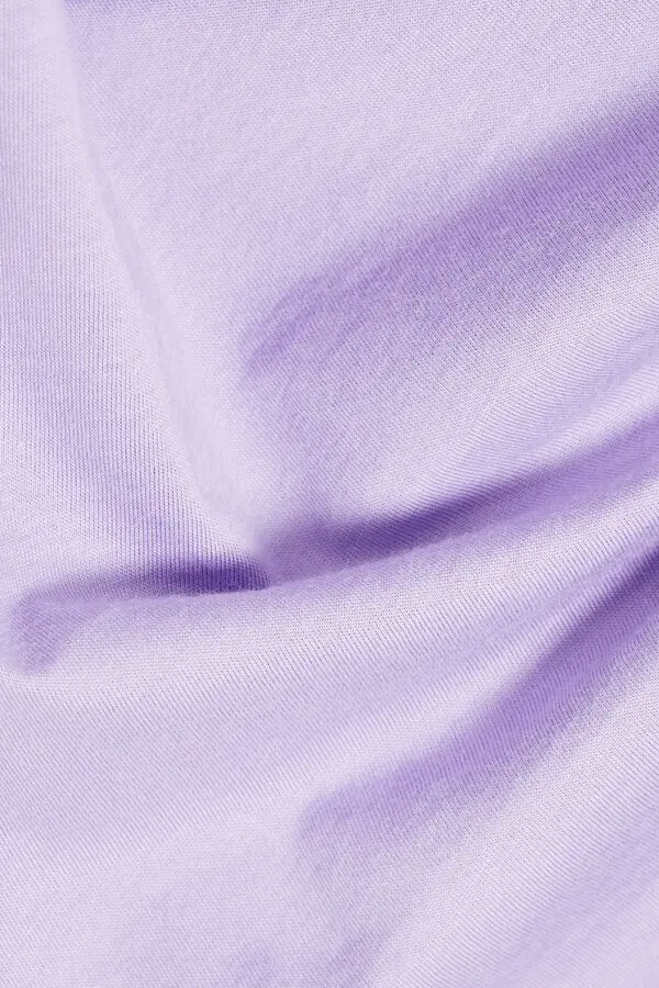 FRAME Cotton-jersey T-shirt - Lilac