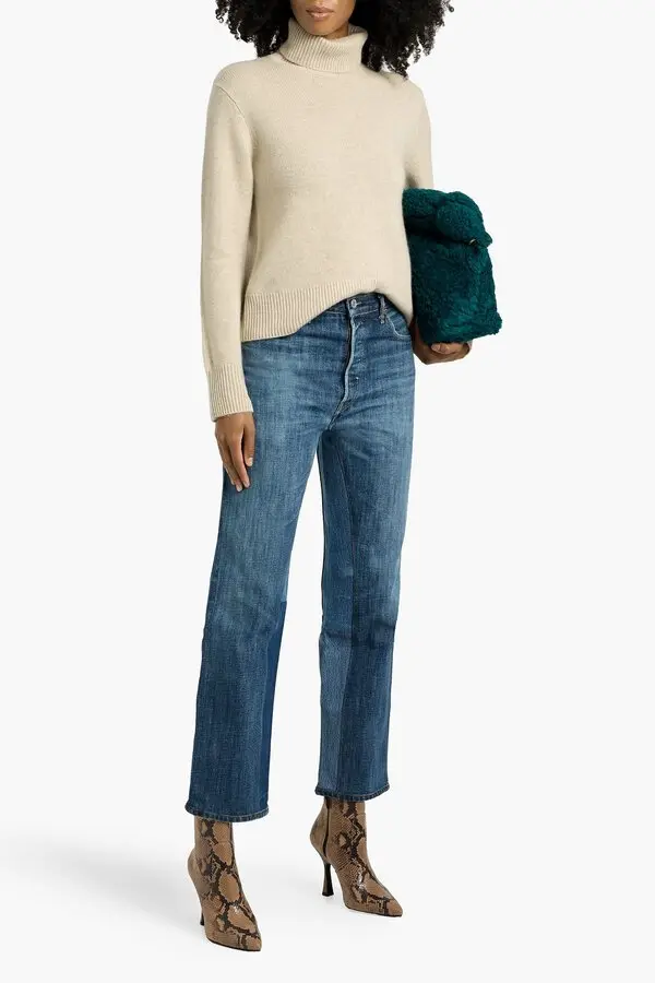 FRAME Cashmere Turtleneck Sweater