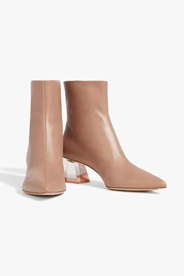 GIANVITO ROSSI Leather Ankle Boots