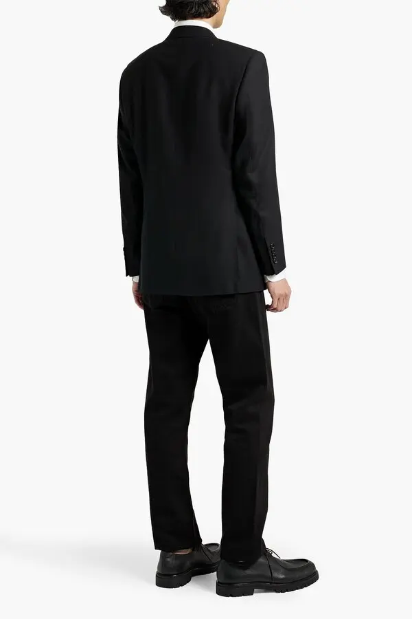 Canali Woolpiqué Suit Jacket