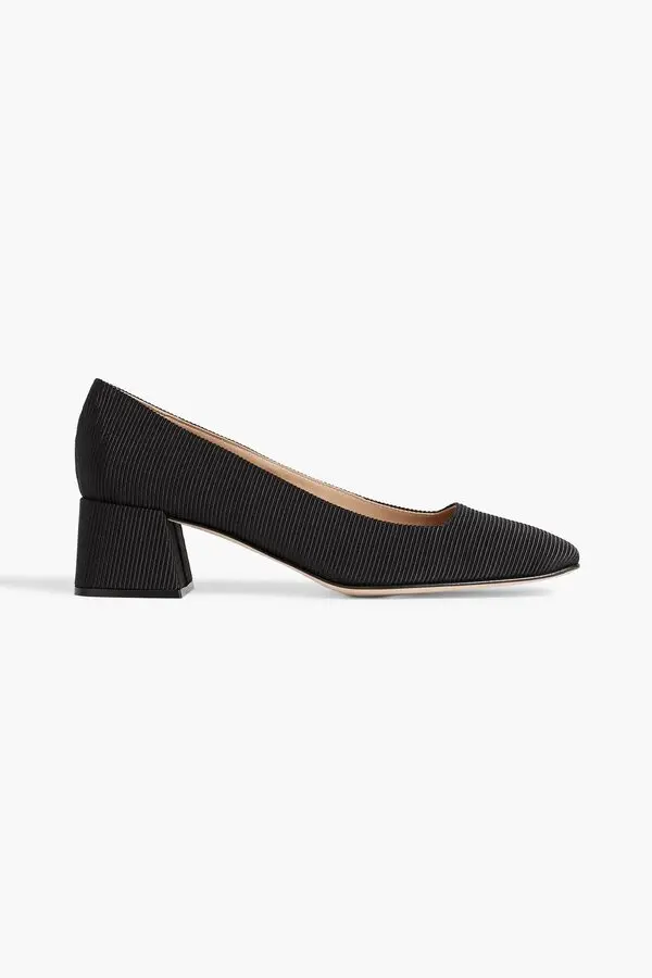 SERGIO ROSSI Gruppo 45 Ottoman Pumps - Black