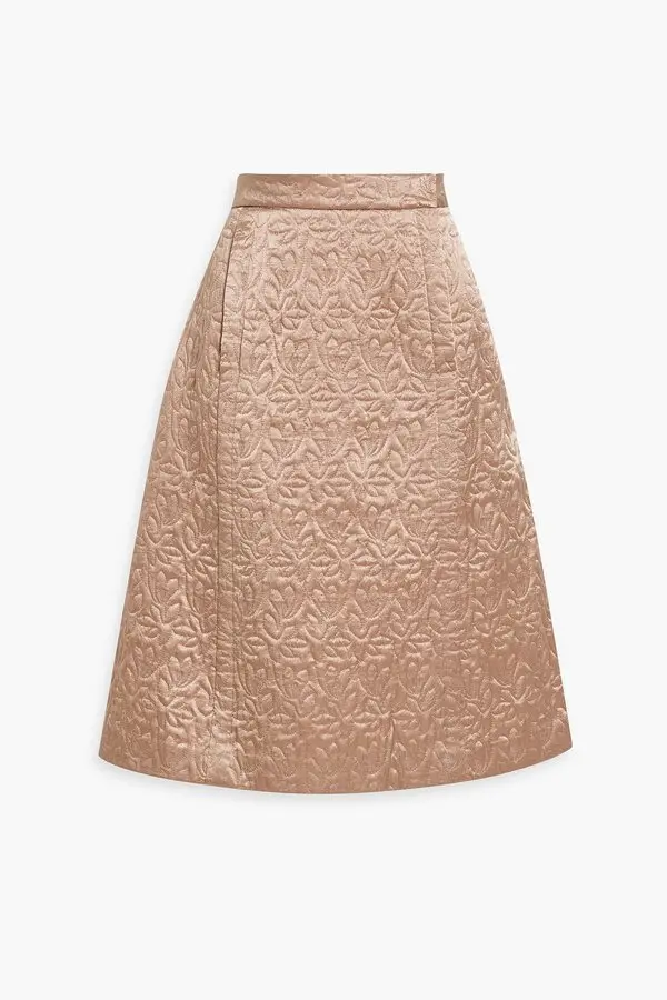 MAISON MARGIELA Quilted Satin Skirt