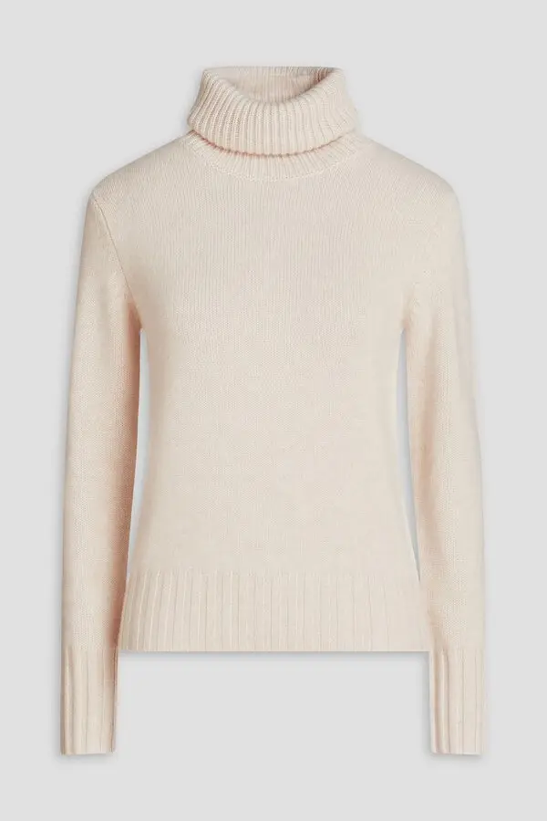 N.peal Cashmere Turtleneck Sweater - Ecru