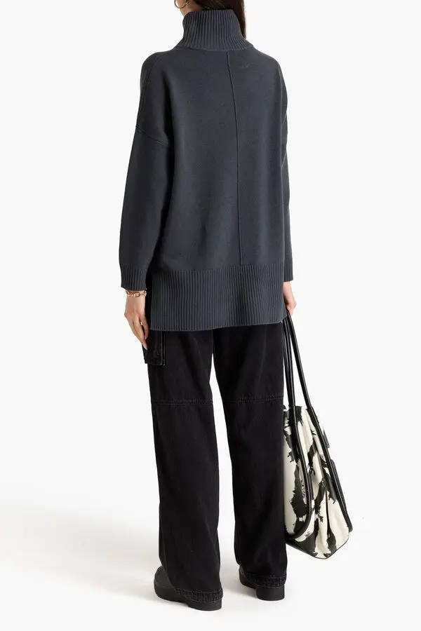 N.peal Oversized Cashmere Turtleneck Sweater