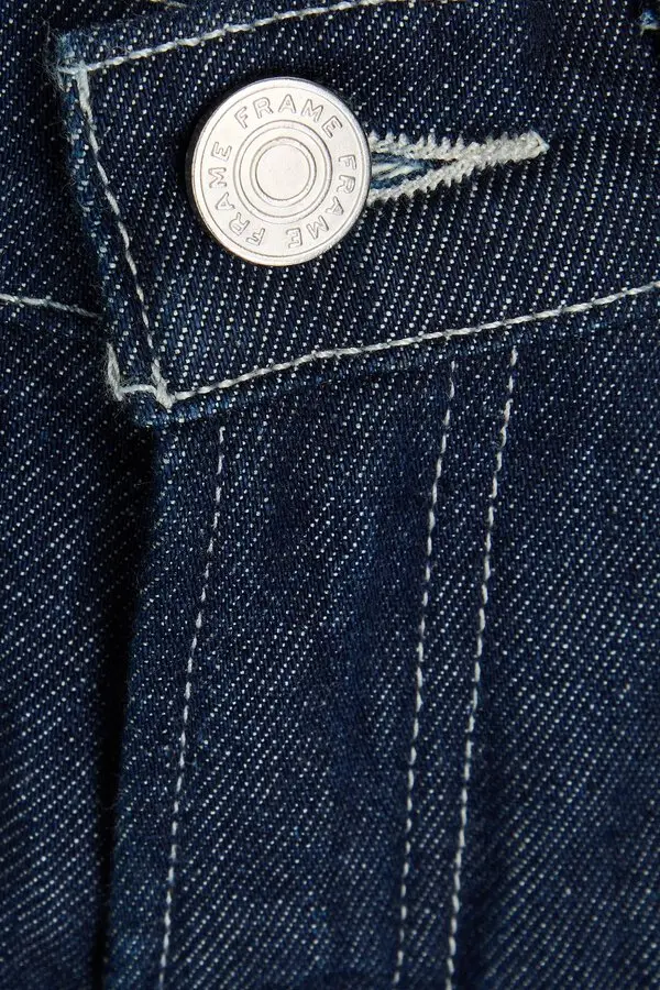 FRAME The Skater High-rise Wide-leg Jeans