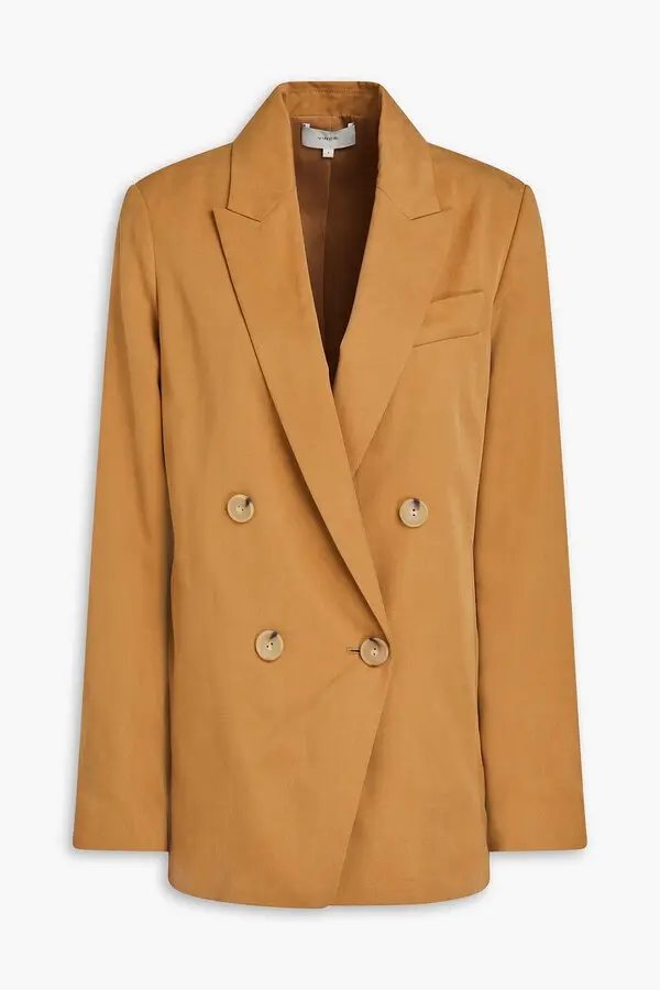 Vince Tencel™ Lyocell-blend Twill Blazer - Camel