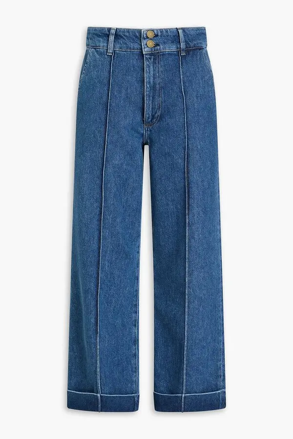 FRAME 70s High-rise Straight-leg Jeans