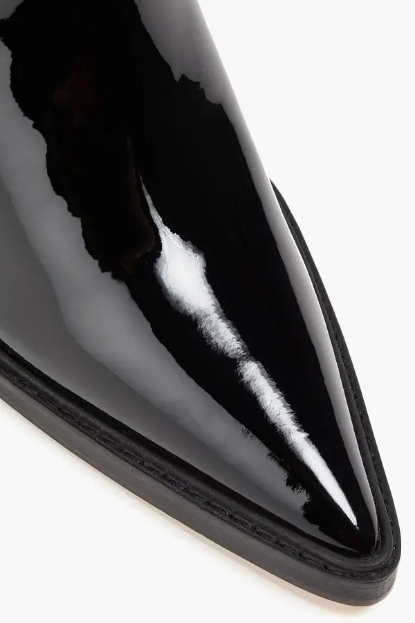 Thom Browne Patent Leather Ankle Boots