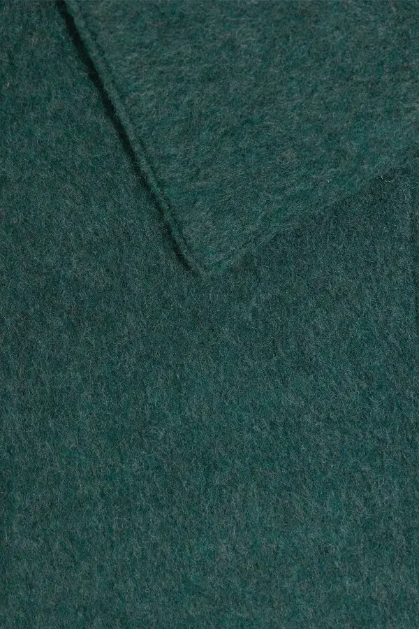 Vince Brushed-felt Shirt Jacket - Teal