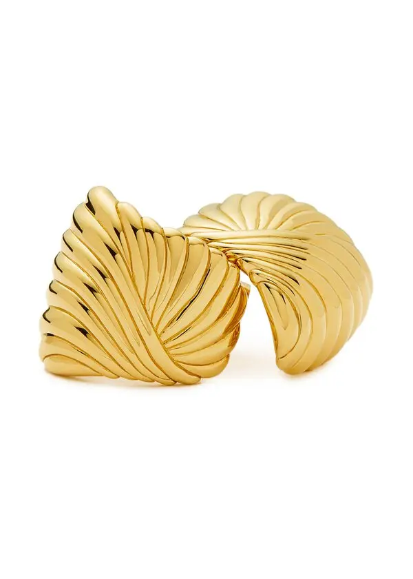 MISSOMA Ripple Stud Earrings - Gold
