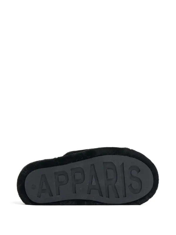 Apparis Dillon Slippers - Black