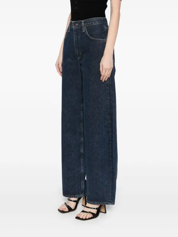 AGOLDE Low Curve Tapered Leg Jeans - Blue