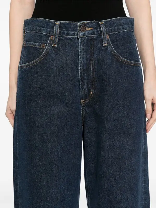 AGOLDE Low Curve Tapered Leg Jeans - Blue
